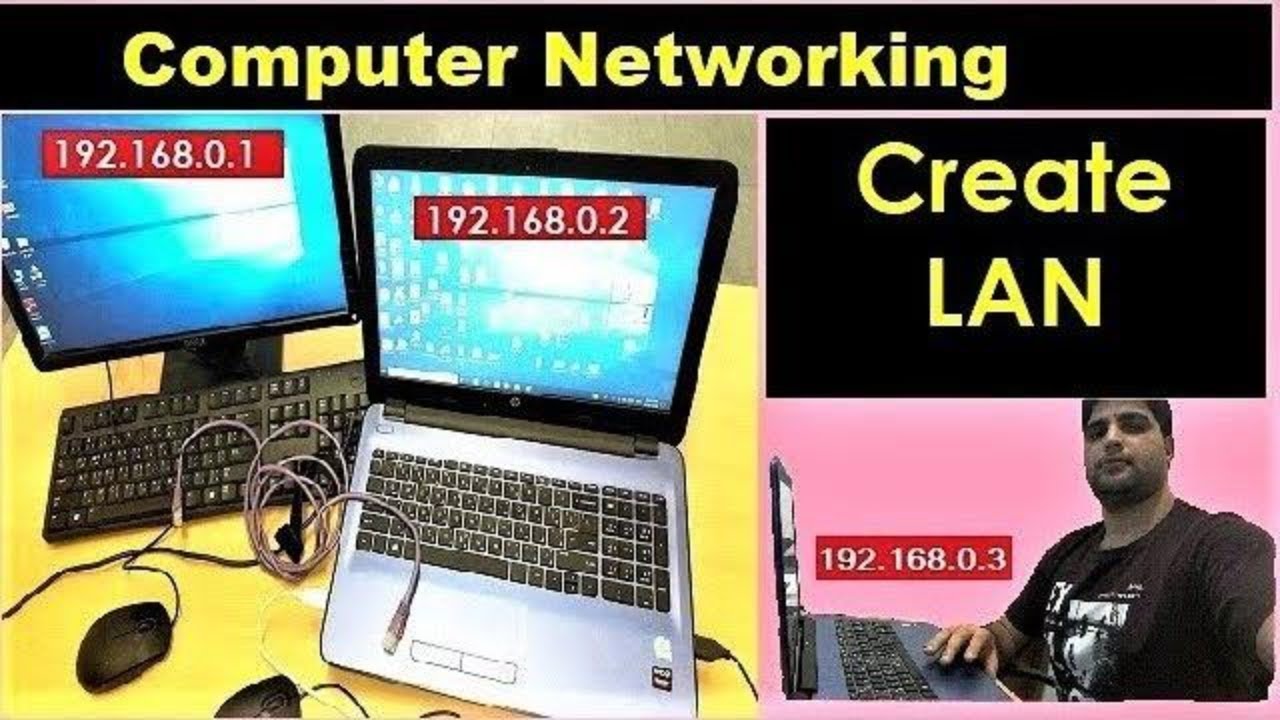How to Create LAN ( Local Area network ) - CCNA class- 5 - Hindi/Urdu - YouTube