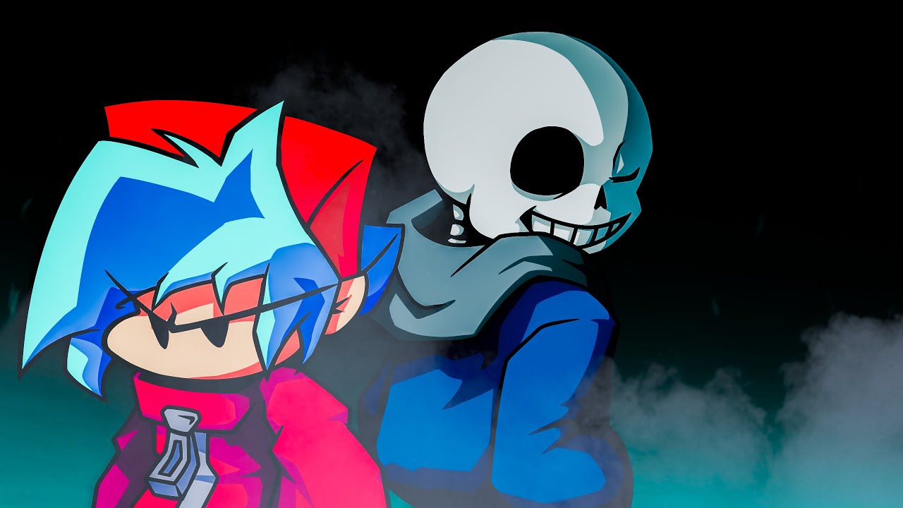 FNF Funkdertale The soul fallen Walkthrough - YouTube