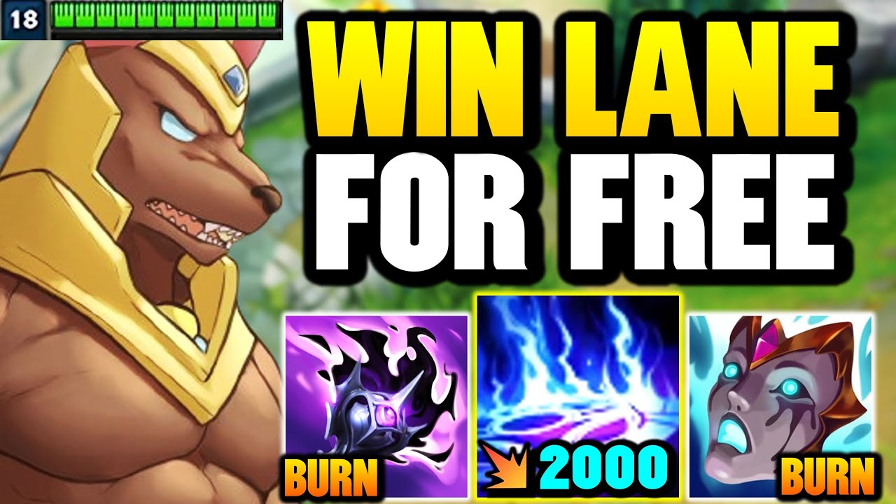 This AP Nasus build is DESTROYING every top lane match up... (ZERO ...