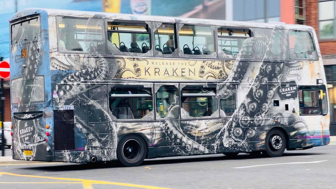 First Bus Leeds 37718 On 50 From Seacroft To Horsforth - YouTube