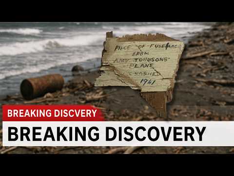 A Fragment from Amy Johnson's Plane Crash Has Just Been Found!