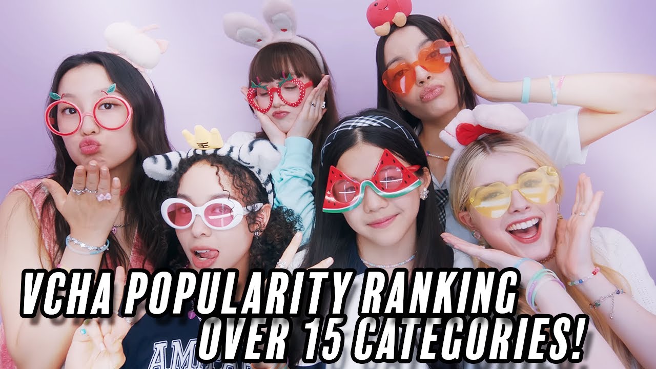 VCHA POPULARITY RANKING (pre-debut) #vcha - YouTube