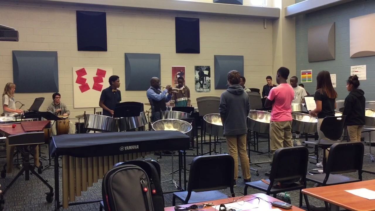 Steel Drum Class - Stall HS - YouTube