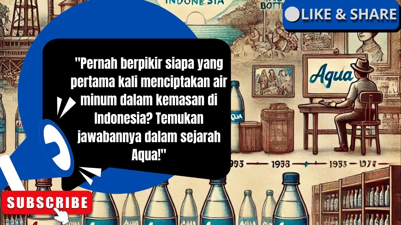 "Sejarah Aqua: Dari Inovasi Air Minum Botol Pertama di Indonesia hingga ...