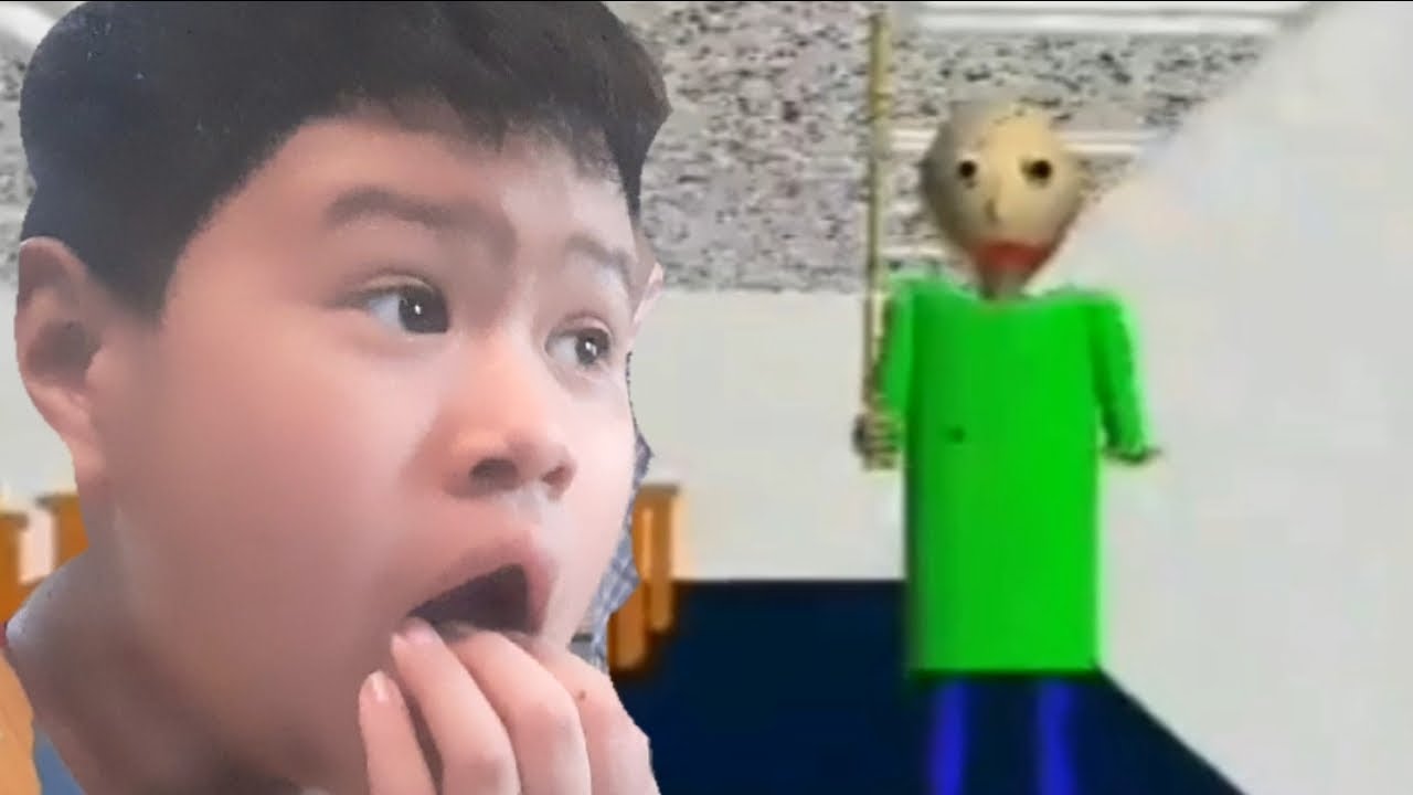 Playing Baldis Basics Youtube