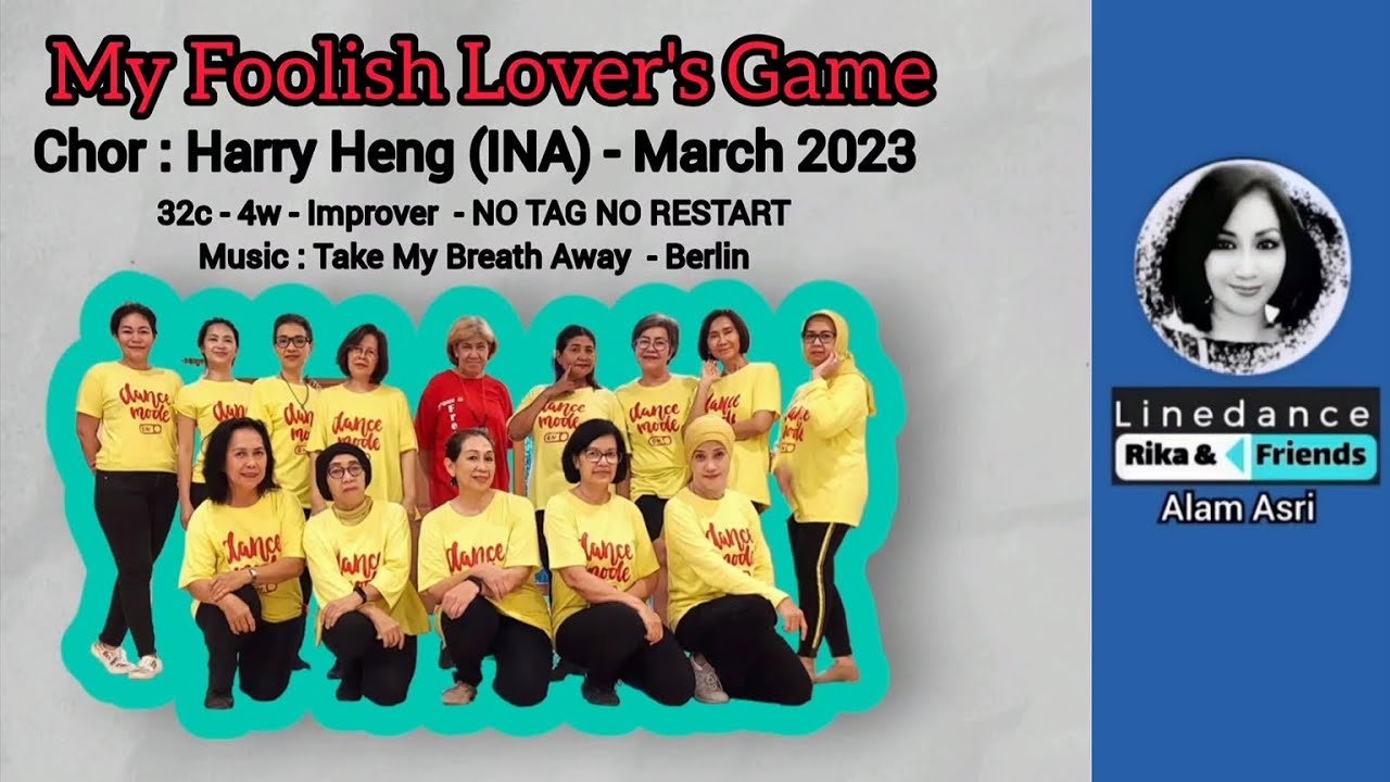 My Foolish Lover's Game - chor Harry Heng (INA) - March 2023 - YouTube