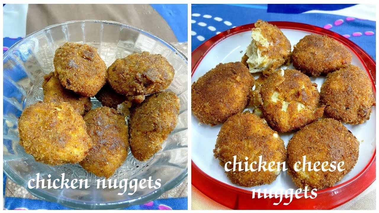 Chicken Nuggets and Chicken cheese Nuggets Recipe. Must try 🍗🧀 - YouTube