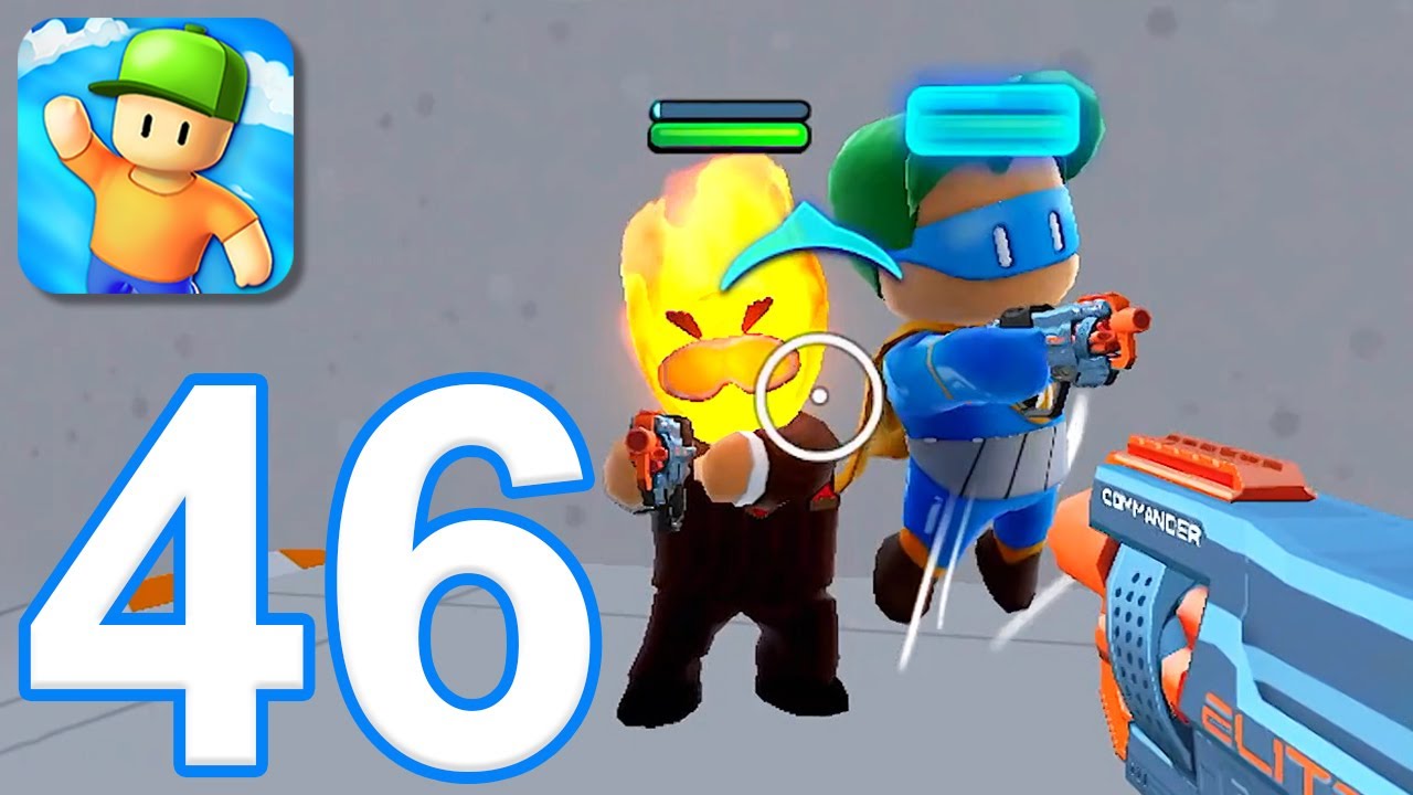 Stumble Guys - Gameplay Walkthrough Part 46 - New Map: Scaffold Stumble ...