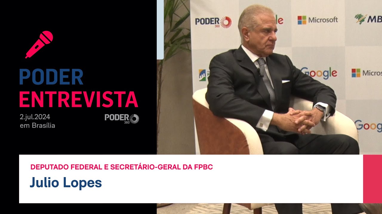 Poder Entrevista: Julio Lopes, deputado federal e secretário-geral da ...