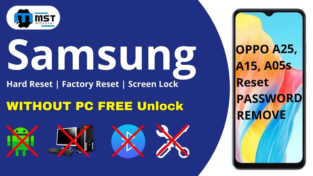 Samsung A25 Hard Reset | Samsung A15 Hard Reset | Samsung A05s Hard ...