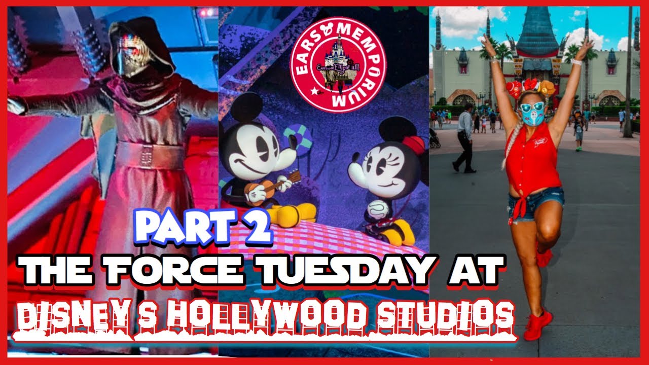 🔴LIVE:The Force Tuesday at Disney’s Hollywood Studios.Part 2 - YouTube