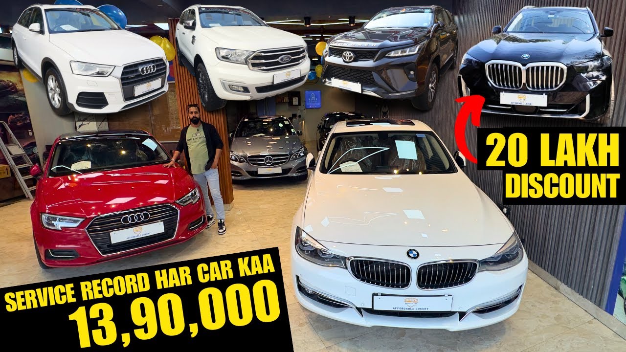 20 Lakh Discount BMW X5 Just 9500 kms | Fortuner 4x4, Endeavour 4x4, A3 ...