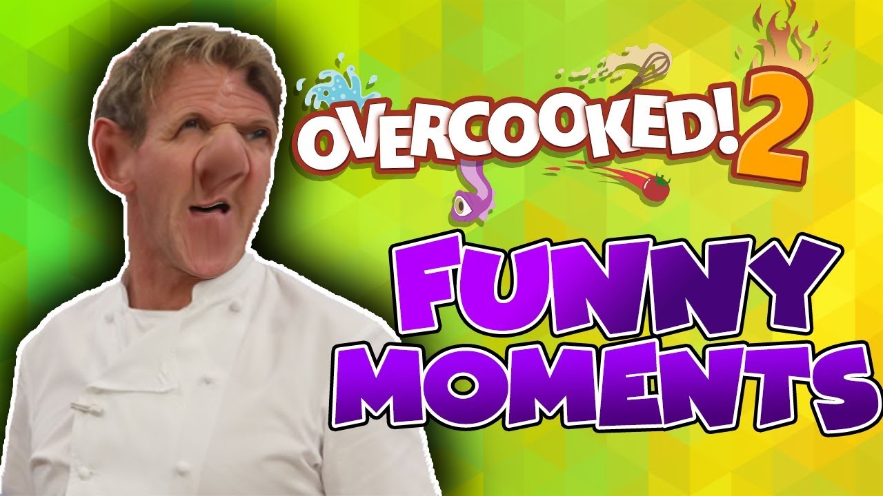 Overcooked 2 Funny Moments w/Friends-Car Stealing Our Fish & Making ...