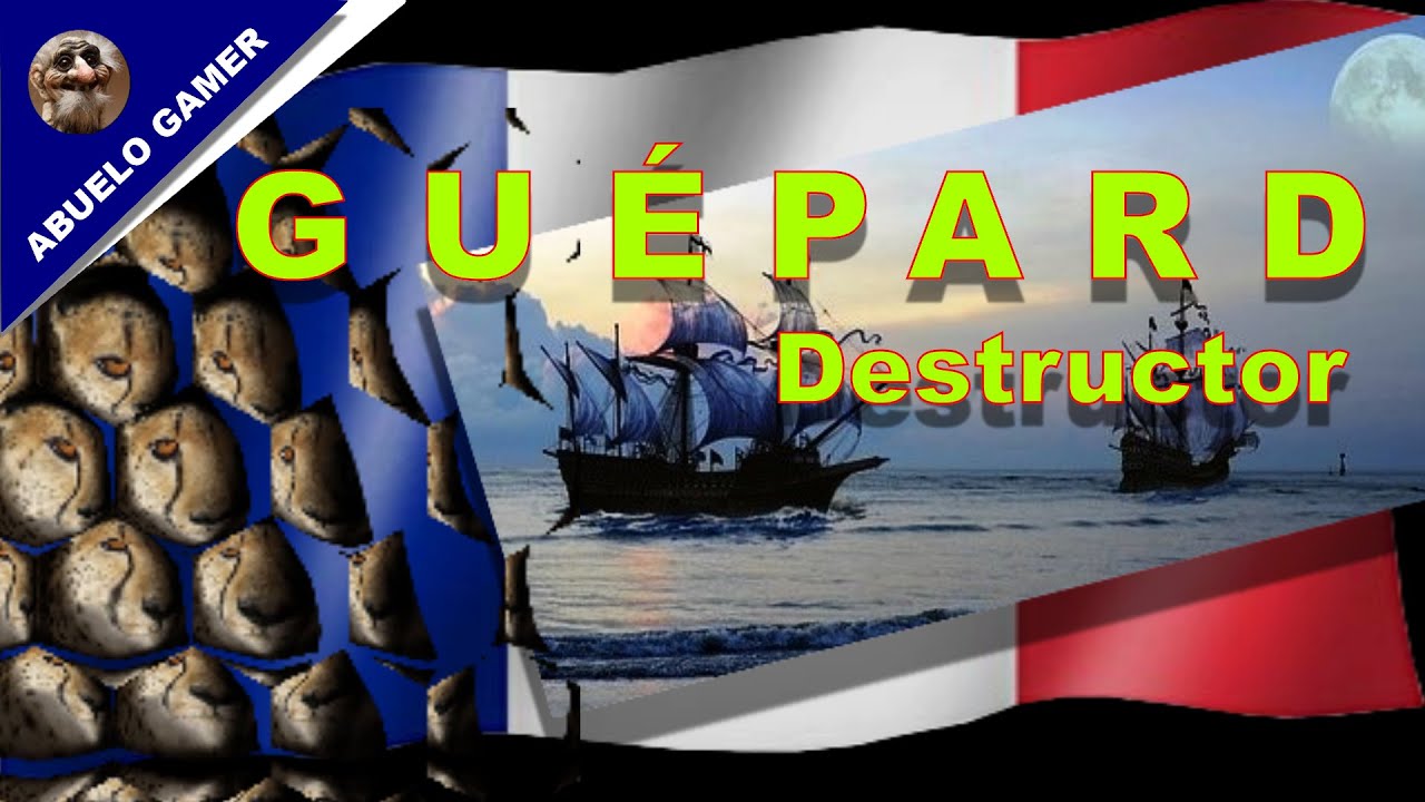 Batalla con el destructor Francés Guépard | world of warships legends ...