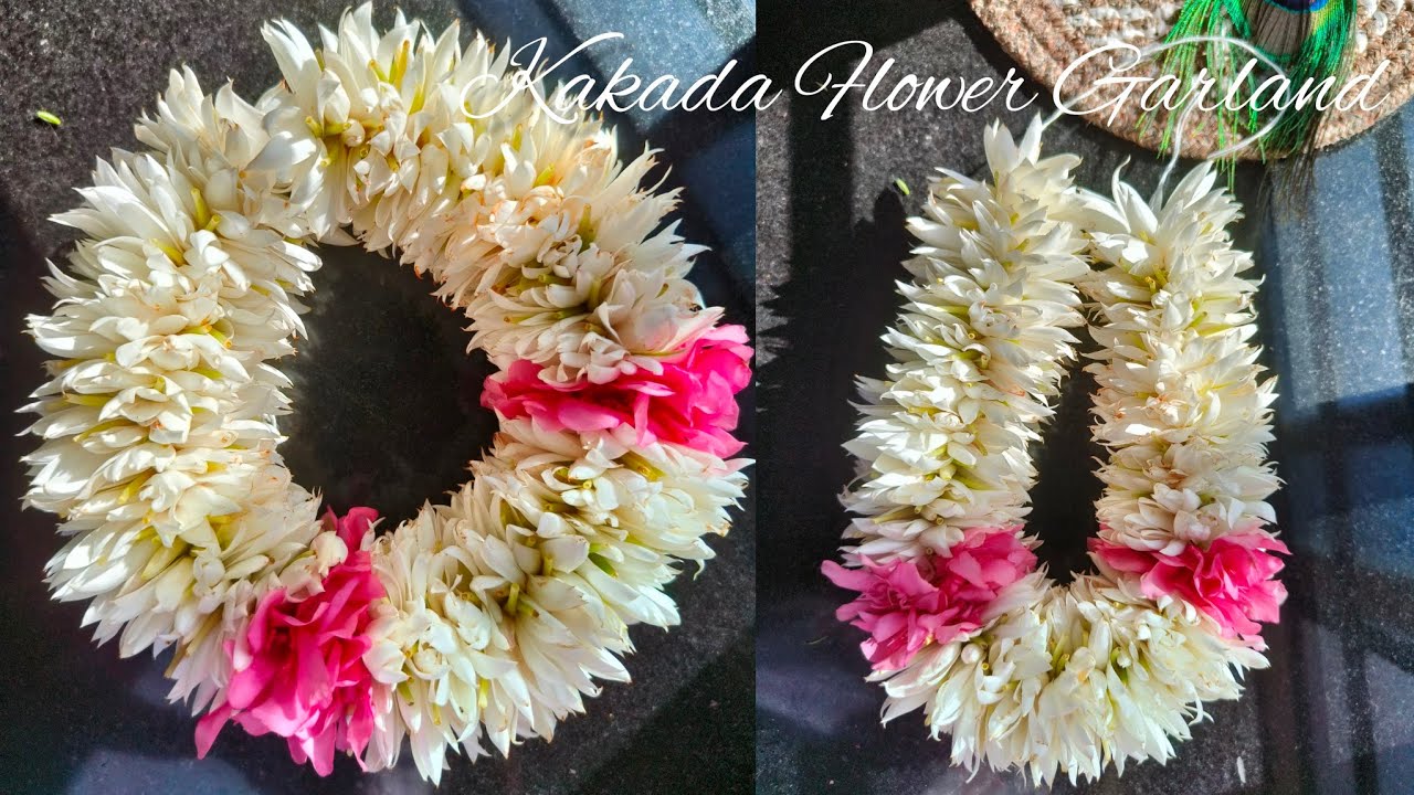 Sevanthi Flower Garland #youtubeshorts #shorts - YouTube