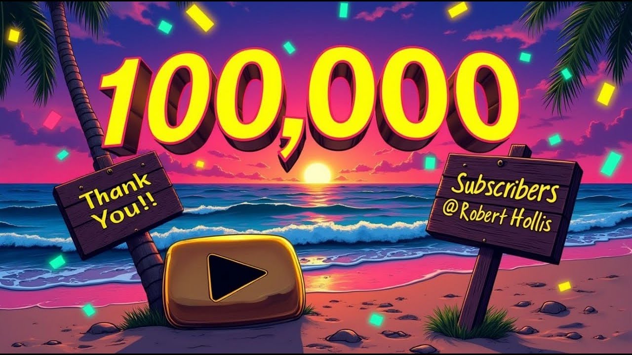 100,000 YouTube Subscribers Thank You - YouTube
