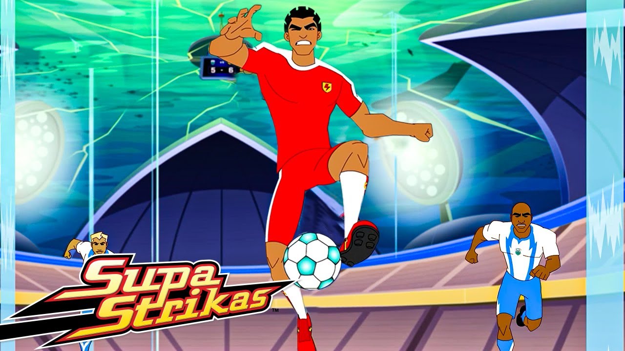 The Floating Football Stadium | Supa Strikas - Sports & Games Cartoons ...