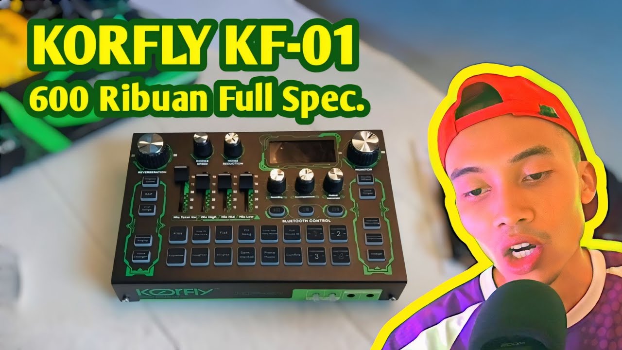 KEPO DENGAN SOUNDCARD INI - KORFLY KF-01 SUDAH SUPPORT PHANTOM POWER ...