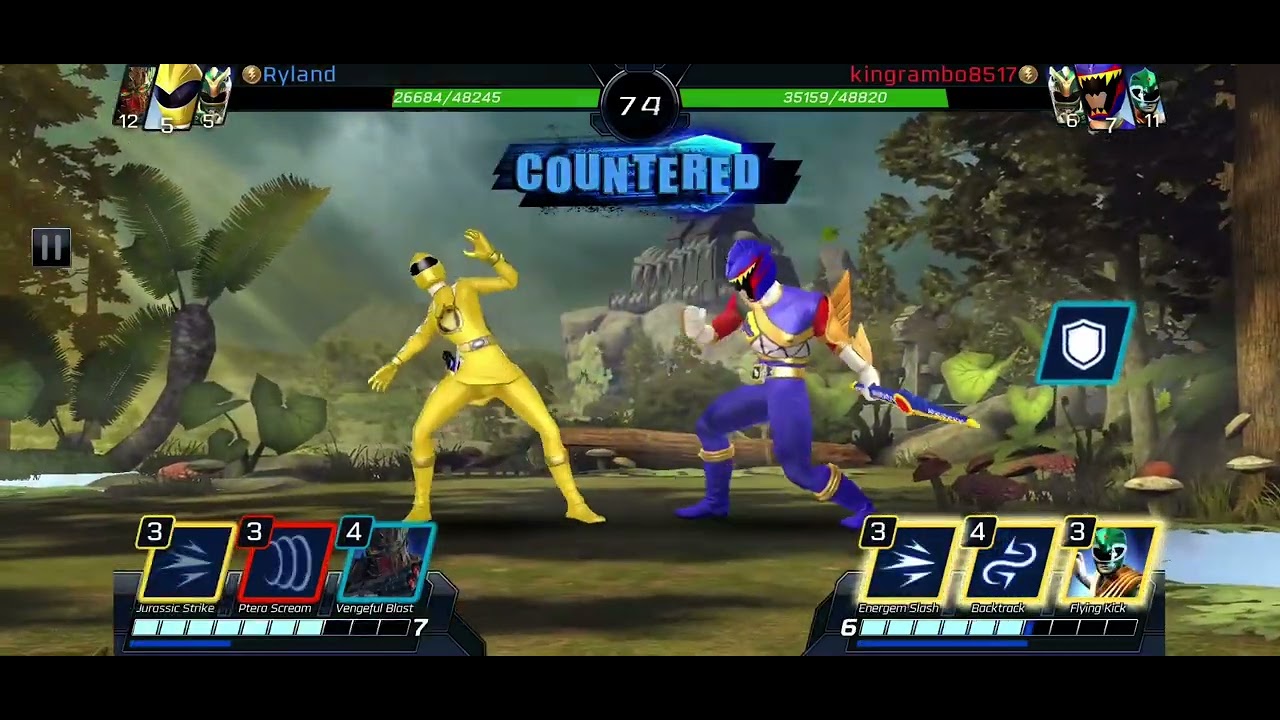 Kira ford vs taunting heckle | power rangers legacy wars - YouTube