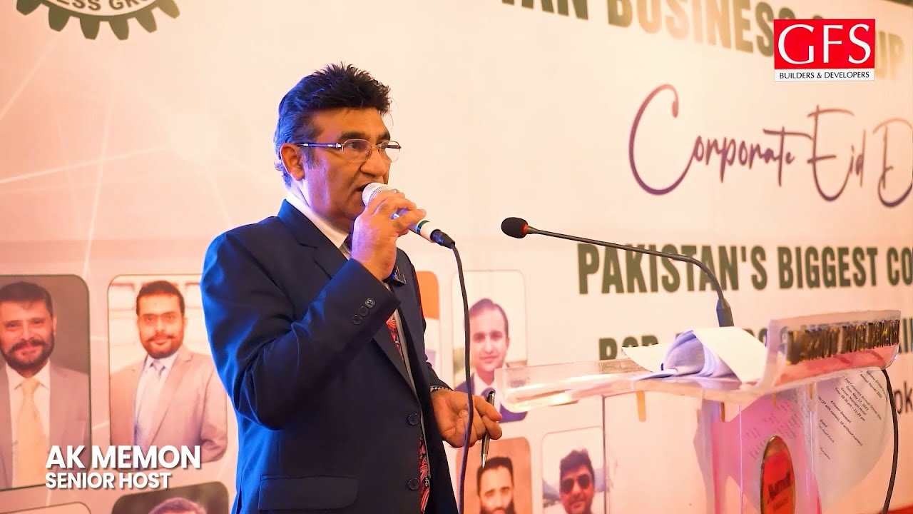 AK Memon Honors GFS CEO Mr. Irfan Wahid | Pakistan's Business Titans ...