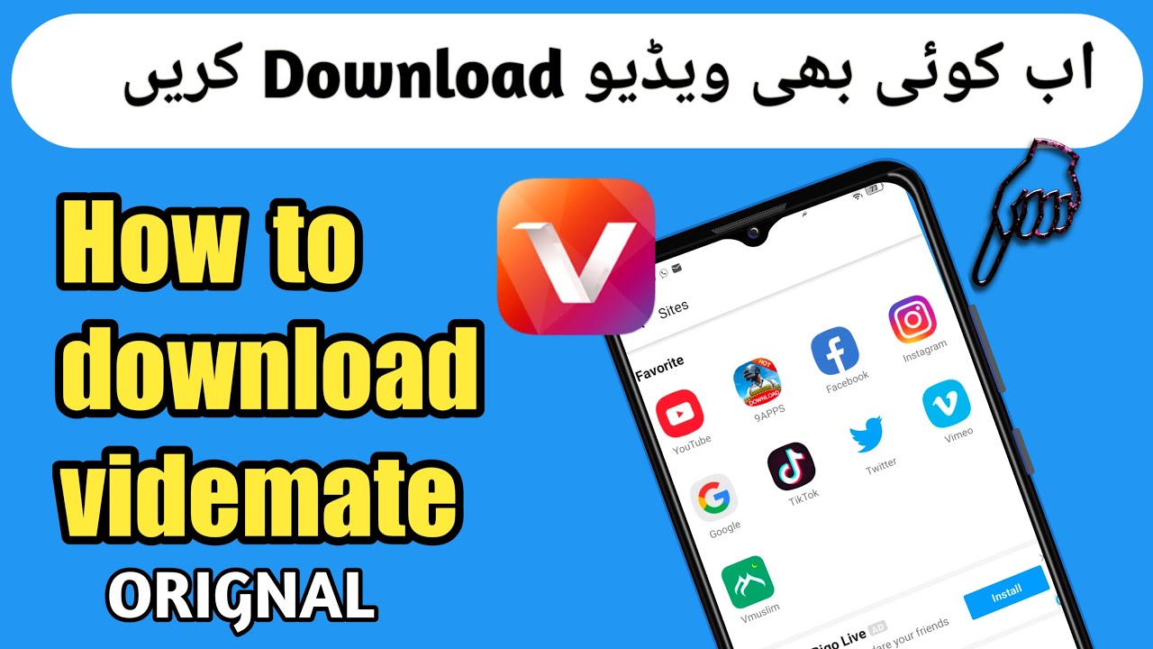 How to download vidmate App | Install vidmate App || Download Original ...