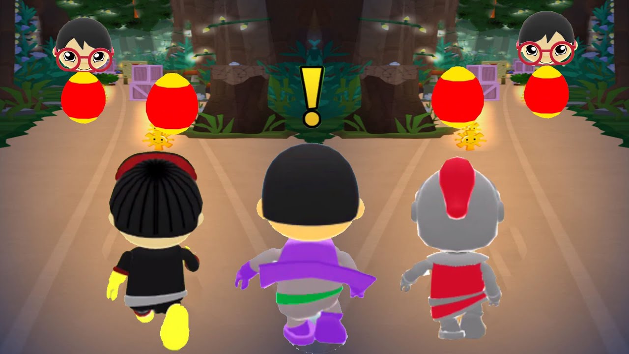 TAG WITH RYA ROBOBOLT RYAN VS SIR RYAN VS DARK TITAN RYAN EGG EDITION ...