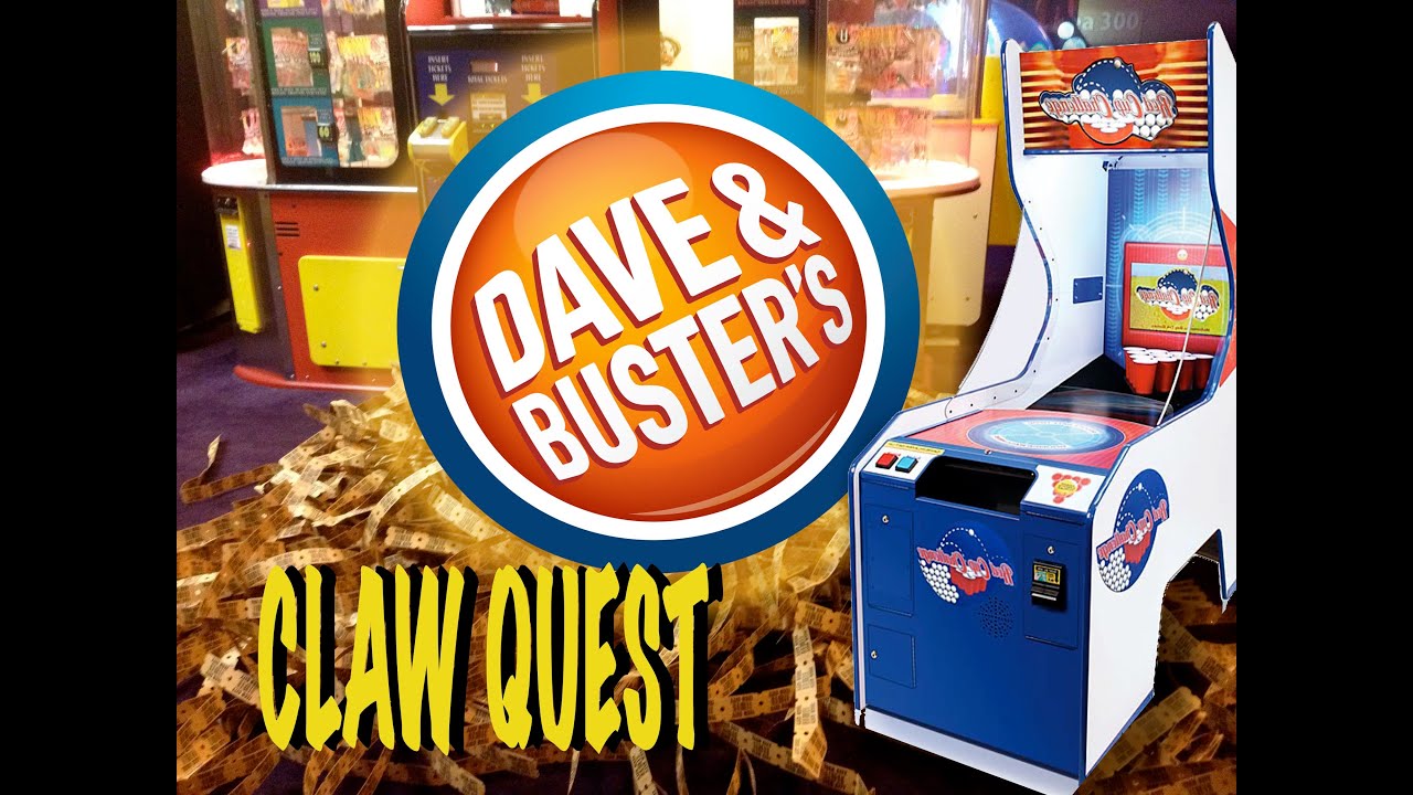 Playing games at Dave and Busters - YouTube