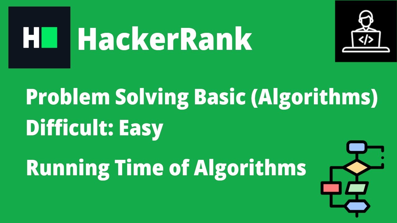 Resolviendo Running Time of Algorithms en HackerRank | B-Coding | #logicadeprogramacion - YouTube