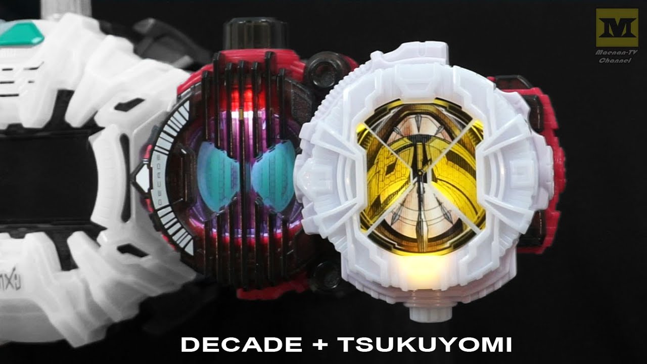 DX ZIKU DRIVER : TSUKUYOMI + DECADE (DX Ridewatch) Kamen Rider Zi-O ENG ...