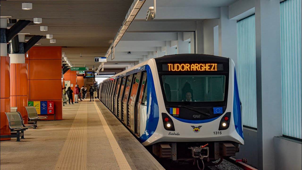 București: Prima zi de exploatare a stației de metrou Tudor Arghezi (M2 ...