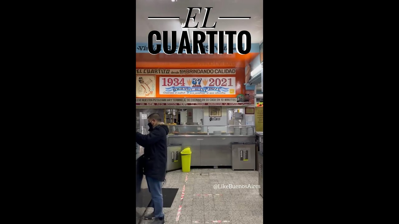 EL CUARTITO - Un clásico de Buenos Aires - Pizzería - YouTube