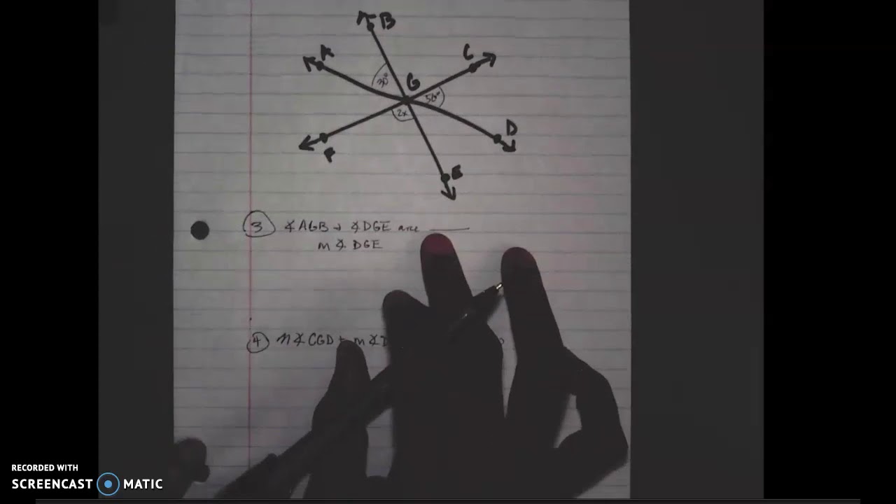 6PAP - Angle Relationships - (7.11C) - YouTube