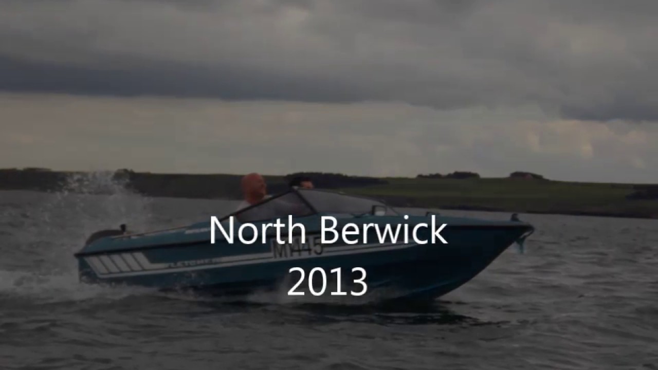 Fletcher Arrowflyte 140 Bravo Speedboat, North Berwick 2013. - YouTube