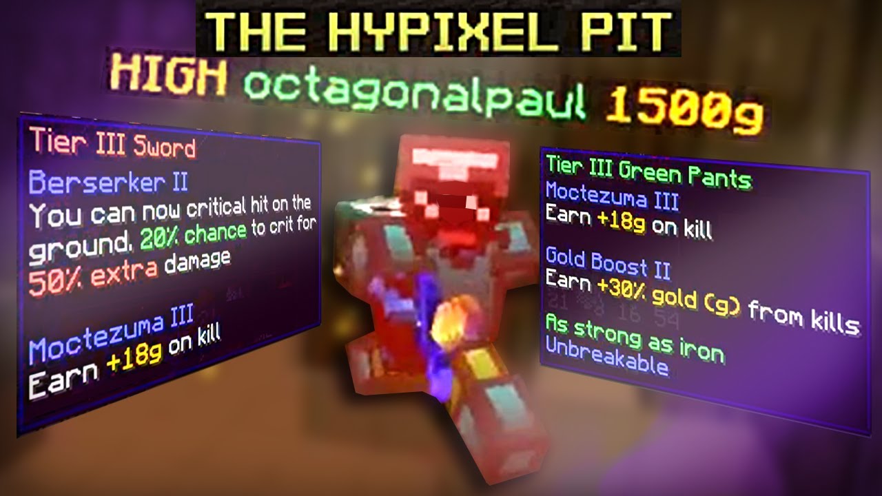 Moctezuma Six (very sad) - Hypixel Pit PVP - YouTube