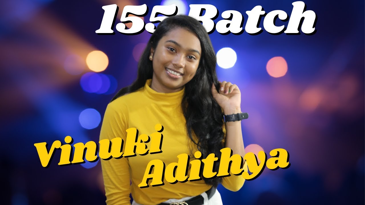 Dance By Vinuki Adithya | 155 Batch | The English Bank - YouTube