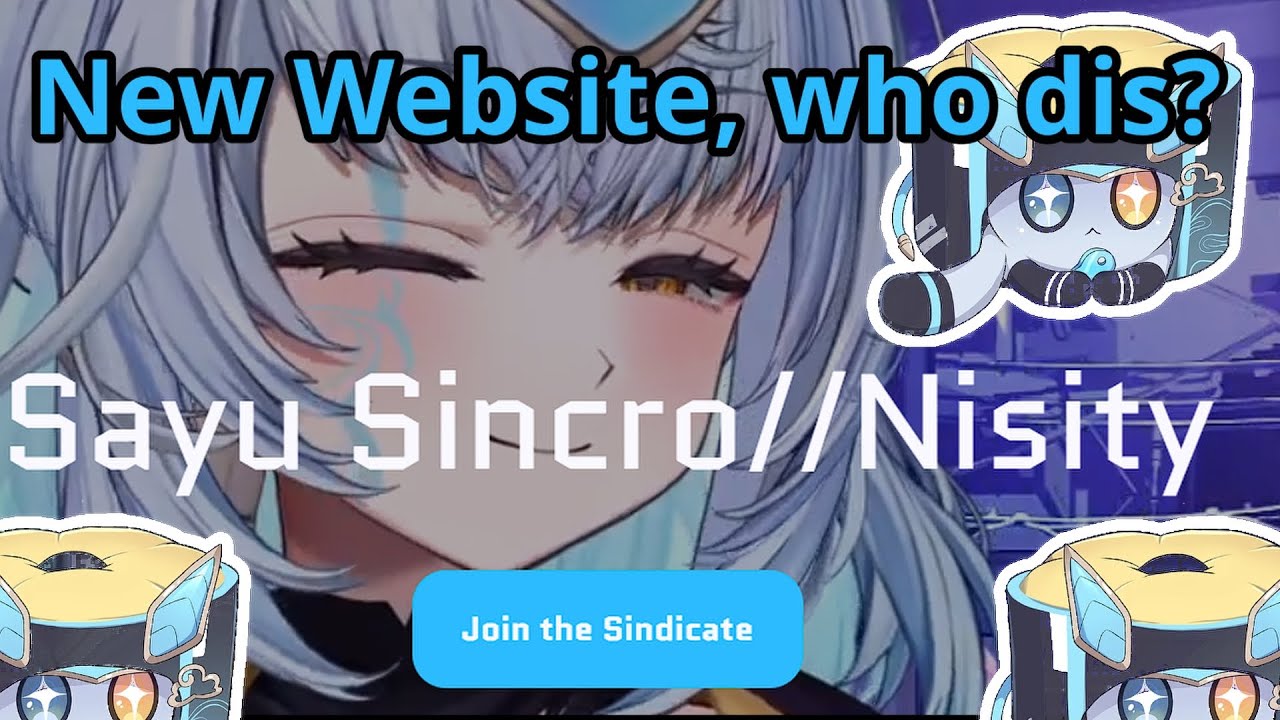 NEW WEBSITE - Sayu showcases new merch and more! - YouTube