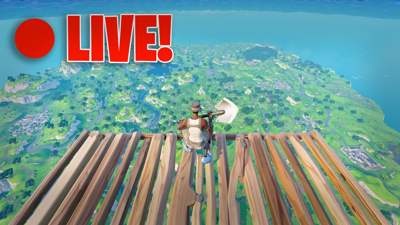 SKYBASING in OG Fortnite! - YouTube