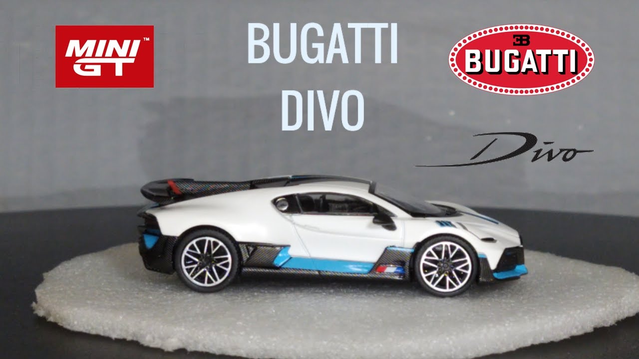 Mini GT Bugatti Divo White - YouTube