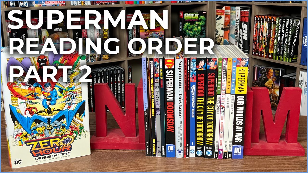Superman Reading Order Part 2 | 1993 - 2001 | Superman/Doomsday Omnibus ...