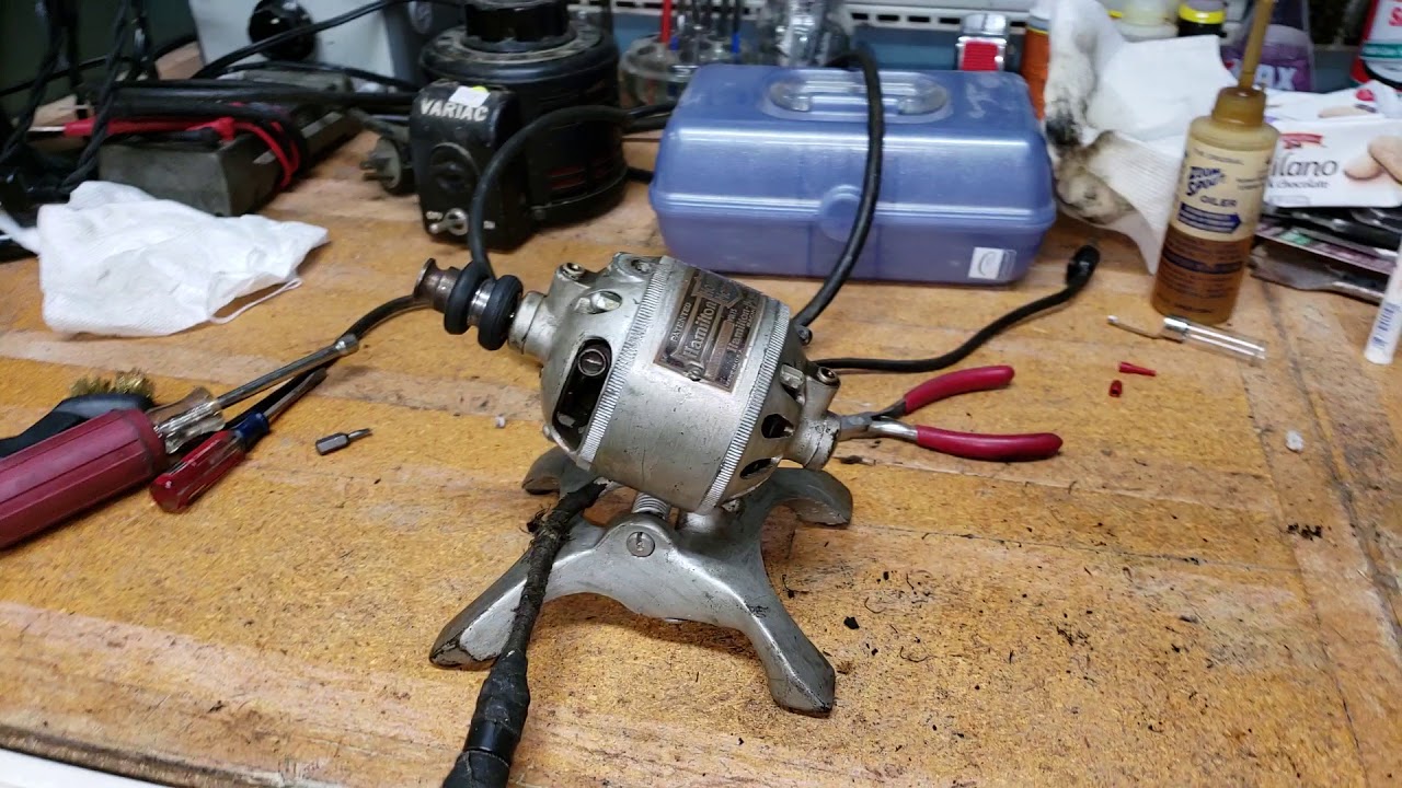 Hamilton Beach Sewing Machine Motor - YouTube