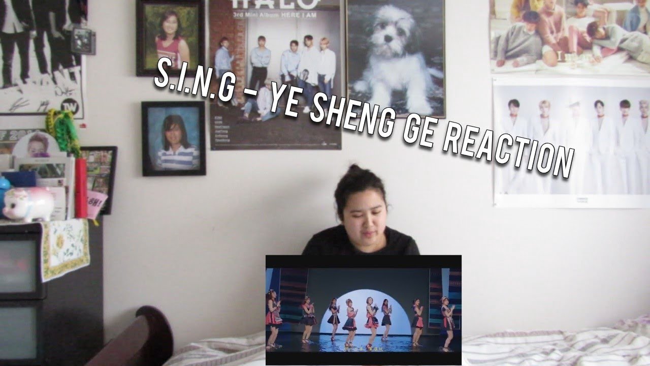 Shy Reacts: S.I.N.G (SING女團) - Ye Sheng Ge (舞蹈版) - YouTube