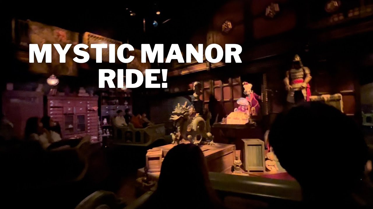 HK Disneyland | Mystic Manor Ride! - YouTube
