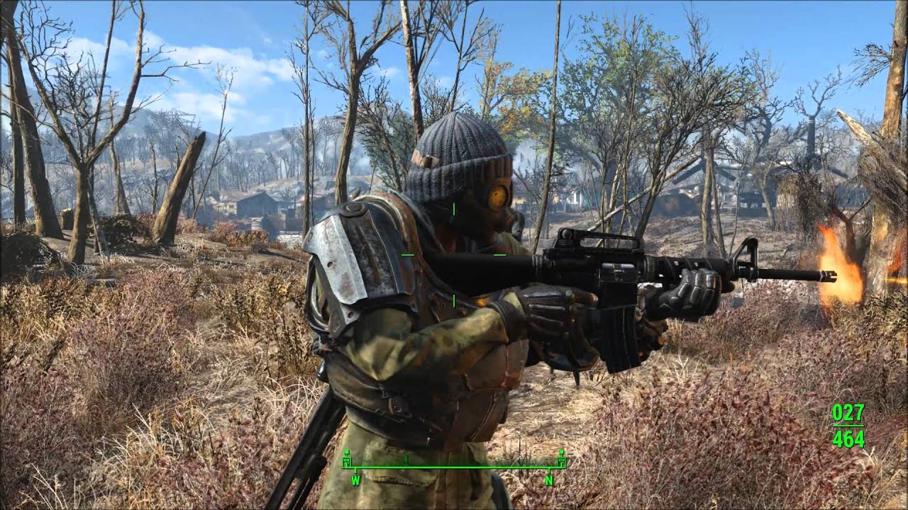 Fallout 4 mod M2216 (M16) rifle - YouTube