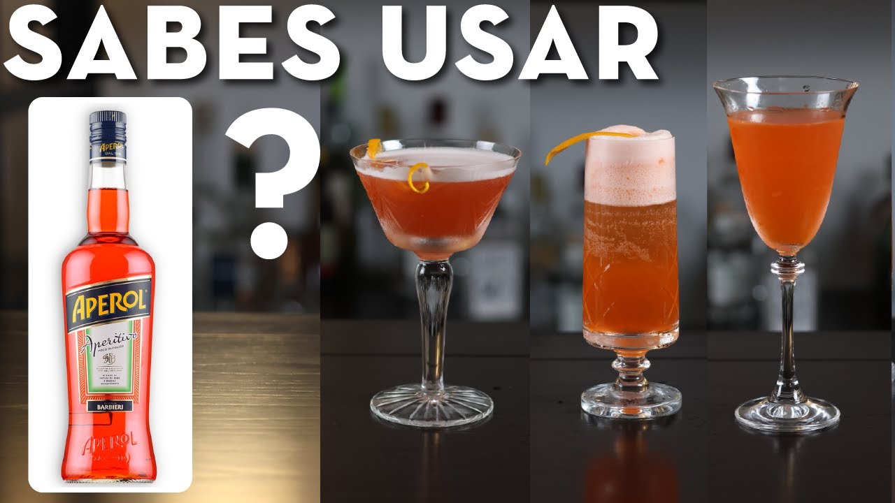 3 Cócteles con Aperol | Existe vida mas allá del Spritz - YouTube