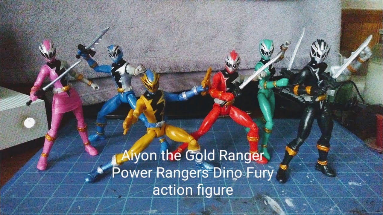 domcariddi's review: Aiyon the Gold Ranger Power Rangers Dino Fury ...
