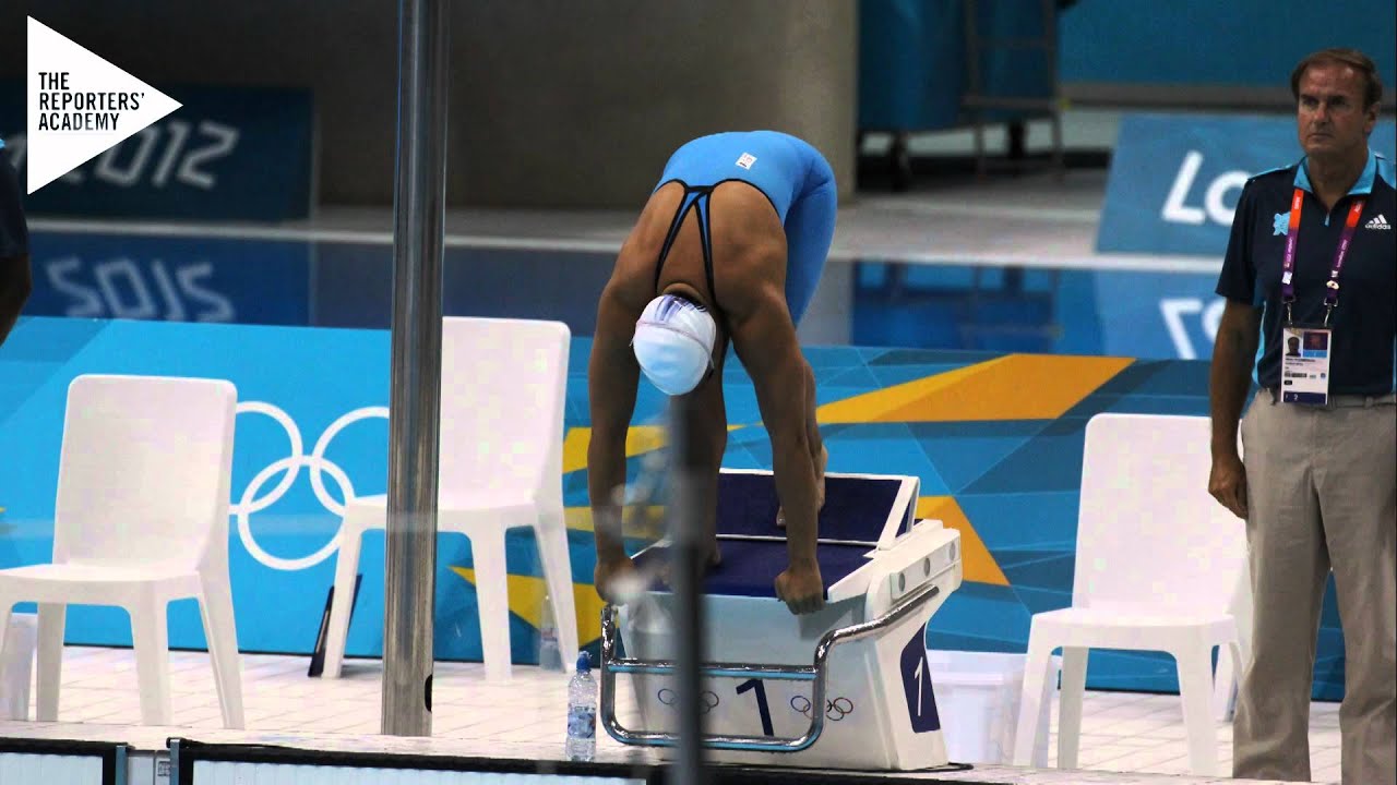 Megan Makes a Splash in the Pool for America Samoa. - YouTube