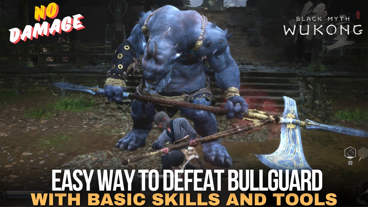 Black Myth: Wukong - How to Kill Bullguard (Easy Way) - YouTube