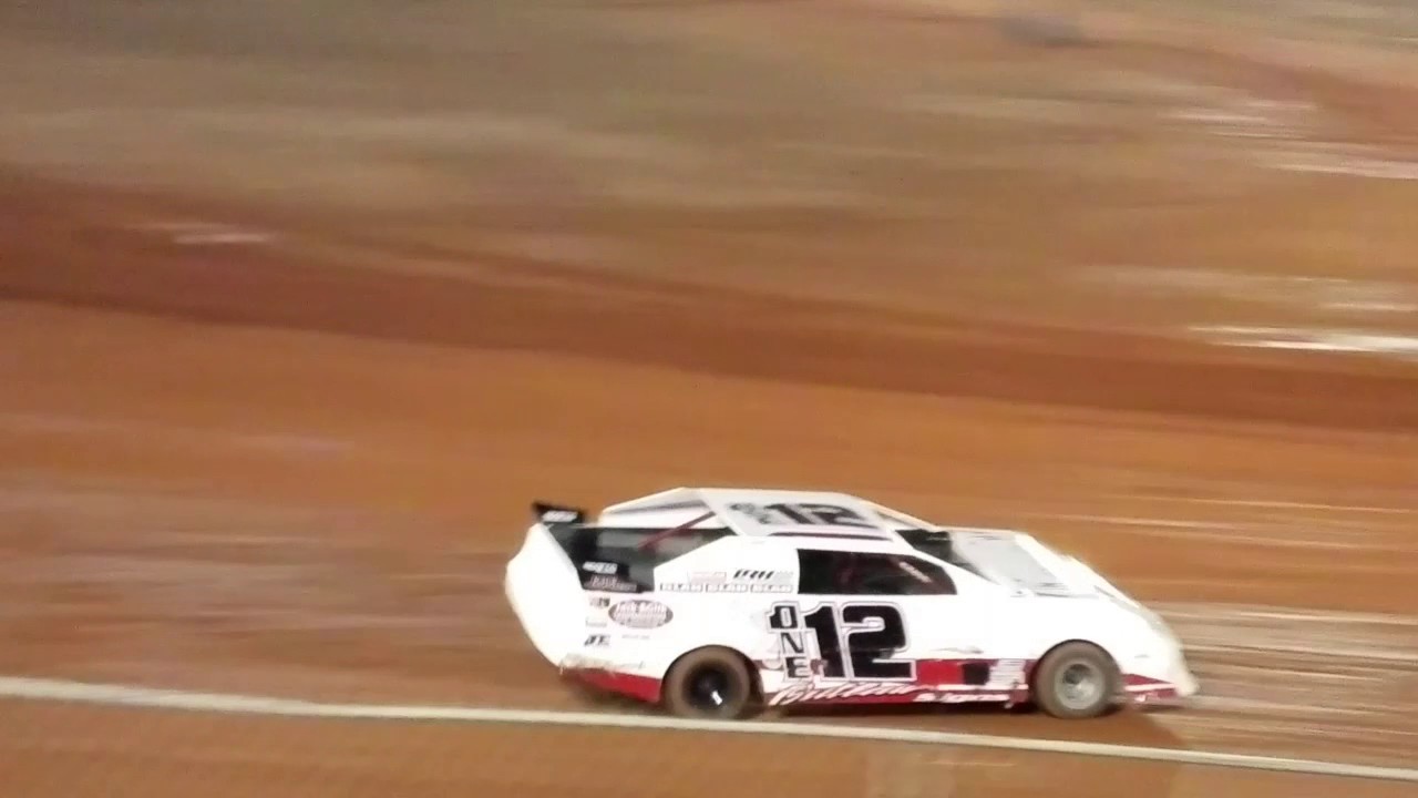 Donny Atkins 112 SUPER STOCK 4 Modoc Speedway Hotlaps 12/2/2016 - YouTube