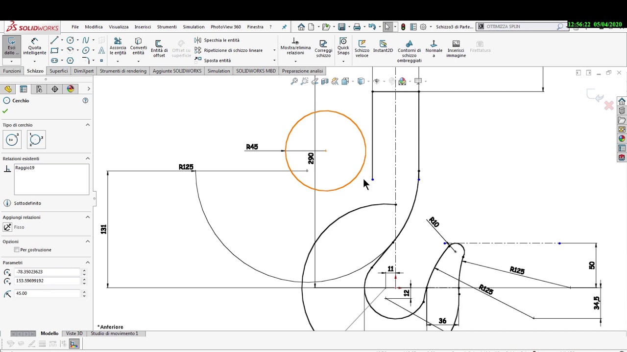 GANCIO A6 UNI 4395 in solidworks tutorial, - YouTube