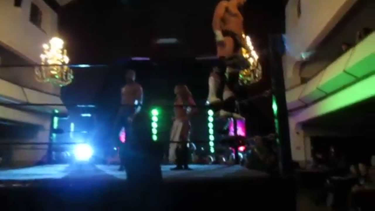 Squared Circle Wrestling Kris Chambers confronts The Ultimate Warrior ...